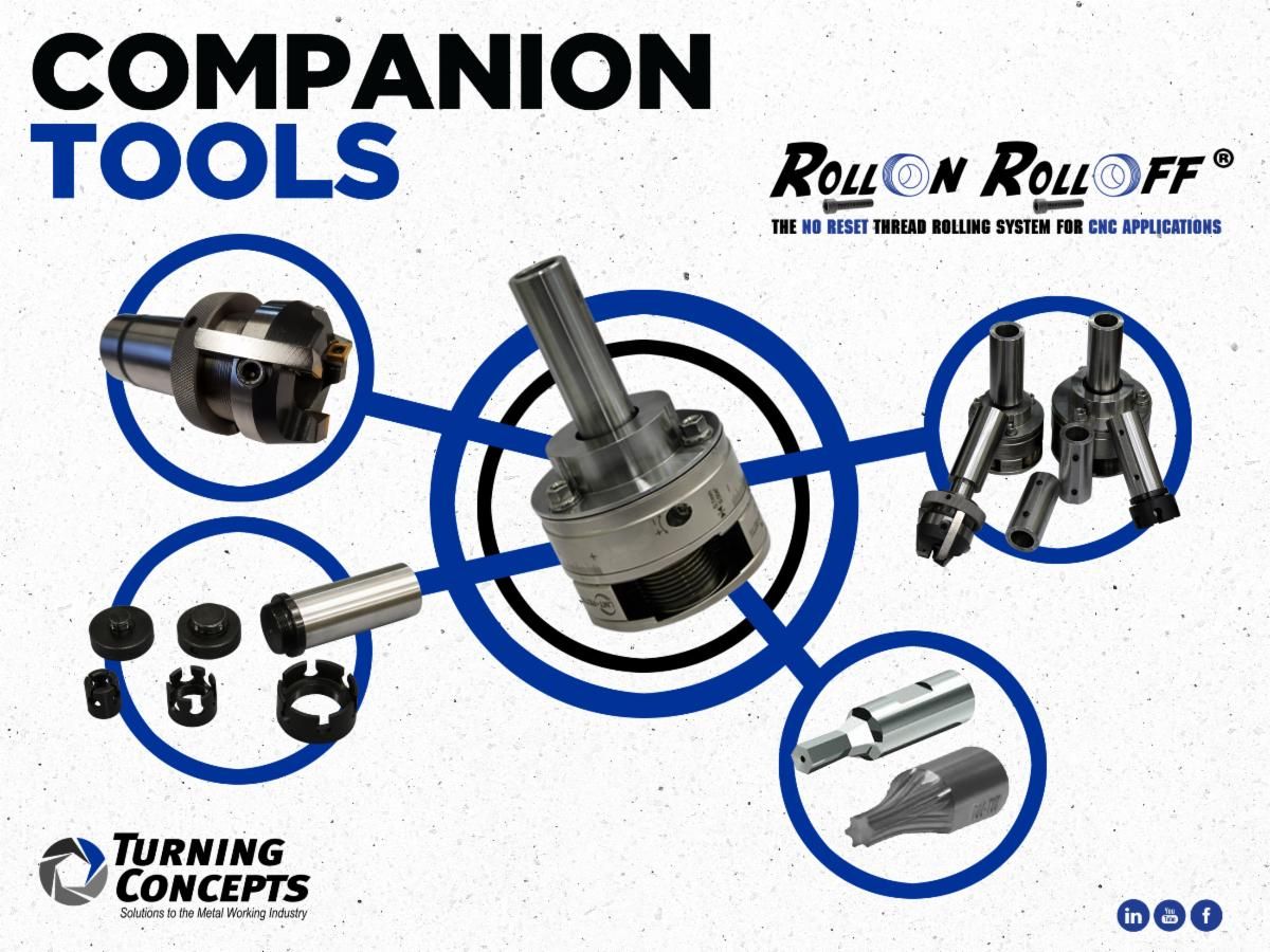 COMPANION TOOLS - Hollow Mills, Sleeves and Rotary Broaches